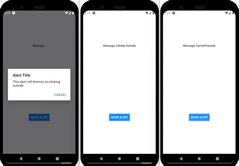 How To Cancel Alert Dialog On Clicking Outside In Android React Native