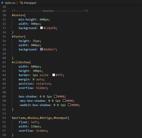 Membuat Halaman Biodata Dengan Html And Css Informatics Technology