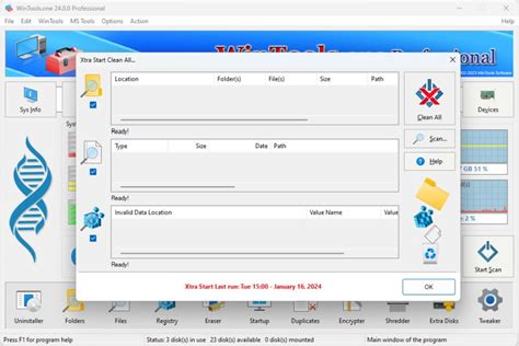 wintools one how can you simplify the process of scanning and cleaning files folders registry