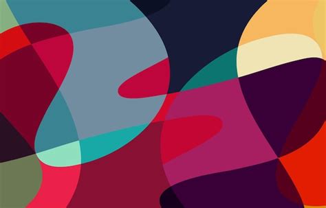 Premium Vector Colorful Abstract Modern Background Design Concept