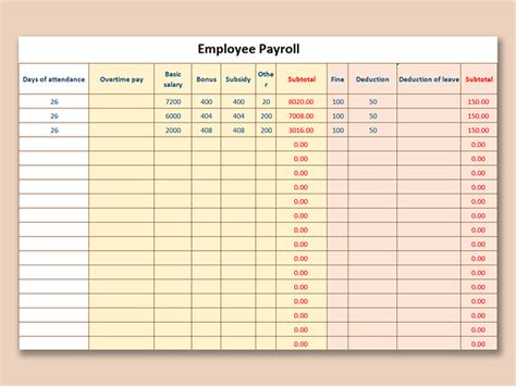 Timesheet Calculator Excel Template