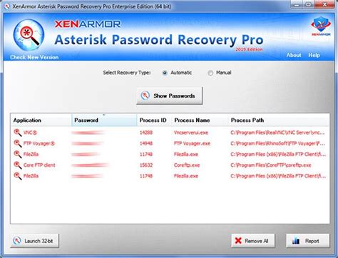 Asterisk Password Recovery Pro 2019 Download Softpedia