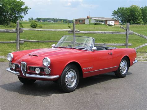 1959 Alfa Romeo 2000 Spider The Monterey Sports And Classic Car