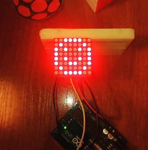 Матрица на микросхеме Max7219 подключение к Arduino Песочница Хабр