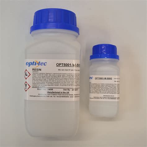 Opti Tec 5001 Optical Epoxy Adhesive Intertronics Shop