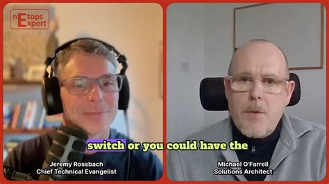 🚨 new episode of the netops expert is out now jeremy rossbach sits