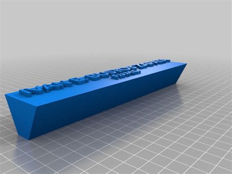 Free 3d File Customized Nameplate・3d Printable Model To Download・cults