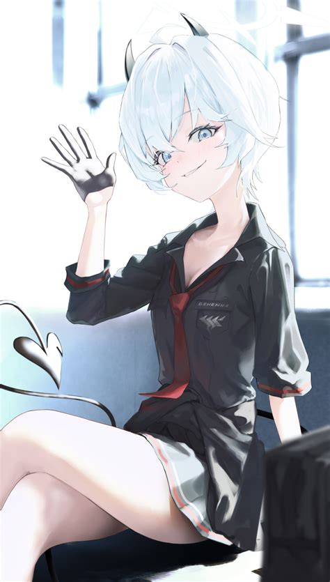 Gisi Gicgic Draw Erika Blue Archive Blue Archive Light Blue Hair