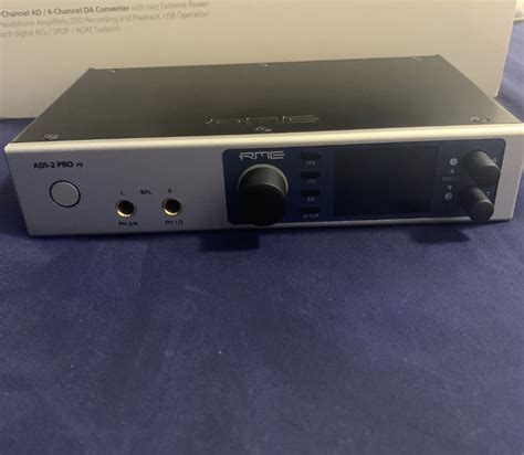 Rme Adi 2 Pro Fs 動作品 ハイエンド・オーディオインターフェース Ad Da 中古 のヤフオク落札情報