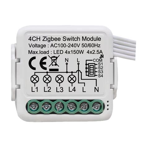 Best Channel ZigBee Smart Light Switch Module Netplus