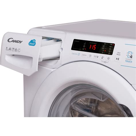 Пералня Candy CS4 1172D3 / 1-S, Slim, 7 кг, 1100 об/мин, 2D дисплей ...