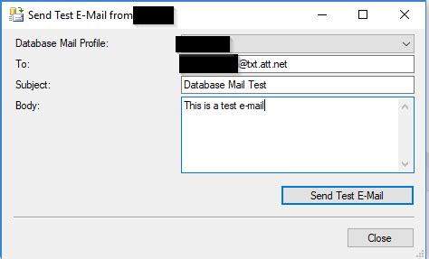 Database Mail SQL Server Sp Send Dbmail Not Sending Body In Email To