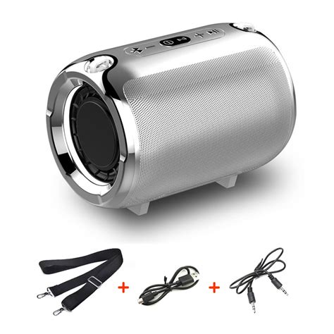 Portable Small Bluetooth Compatible Speaker With Fm Radio Bass Music
