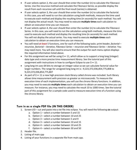 Solved Assignment 4 Assessing Recursion Performance Write