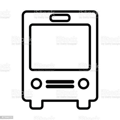 버스 라인 아이콘입니다 탐색 및 전송 부호입니다 벡터 그래픽 관광에 대한 스톡 벡터 아트 및 기타 이미지 관광 교통 기업 재무와 산업 Istock