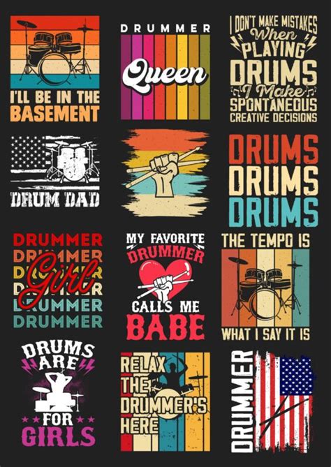 The Drummer Design Template Bundle