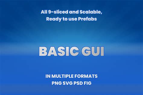 Basic Gui 2d Gui Unity Asset Store