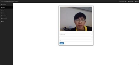 Github Yuhengkit Facerecognitionattendancesystem Python Django
