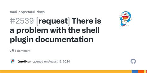 [request] there is a problem with the shell plugin documentation