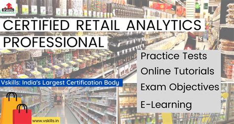 Certified Retail Analytics Professional Vskills Tutorial