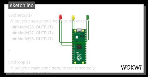 Traffic Rp Wokwi Esp32 Stm32 Arduino Simulator