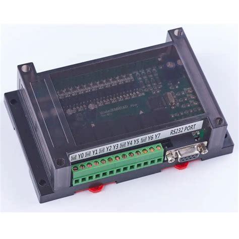 Plc Programmable Logic Controller Plc With Enclosure 20mr Fx2n 12 Input 8 Output 0~10v 2 Ad