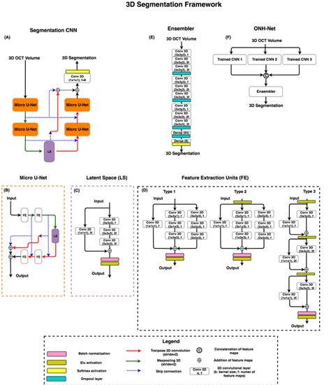 the dl architecture of the proposed 3d segmentation framework three