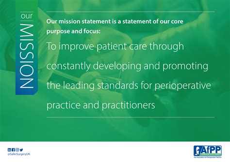 Visions And Values Of The Association For Perioperative Practice
