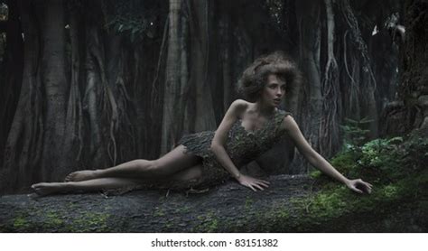 Sexy Woman Part Tree Stock Photo 83151367 Shutterstock