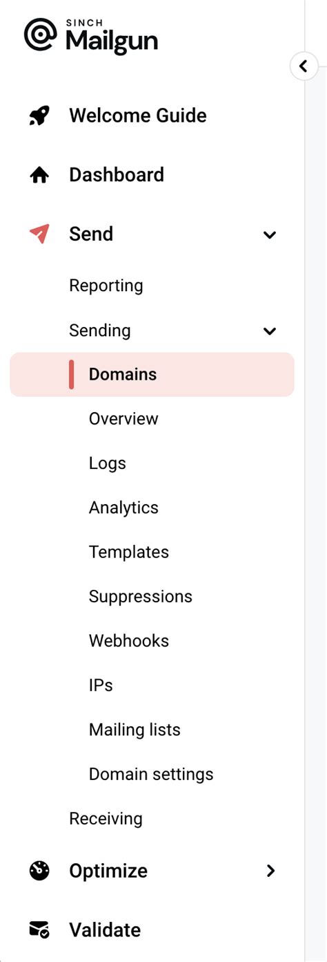 The Mailgun Control Panel Mailgun Help Center