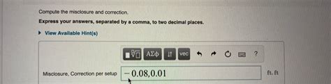 solved review a set of profile leveling notes include the