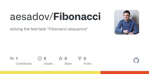 github aesadov fibonacci solving the test task fibonacci sequence