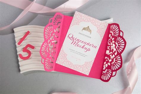 Invitation Quinceanera Psd High Quality Free Psd Templates For Download