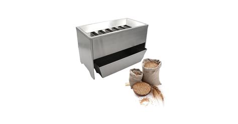 Laboratory Grain Sampling Tool Stainless Steel Seed Sample Divider 12