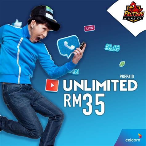 Unlimited Data Celcom Prepaid Original Plan Shopee Malaysia