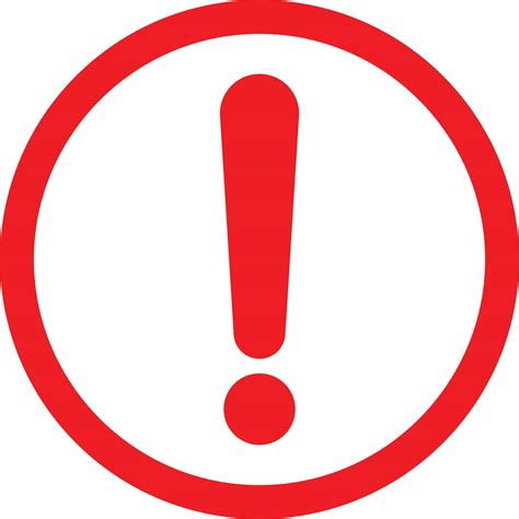 Red Warning Icon Vector Illustration Isolated On A White Background