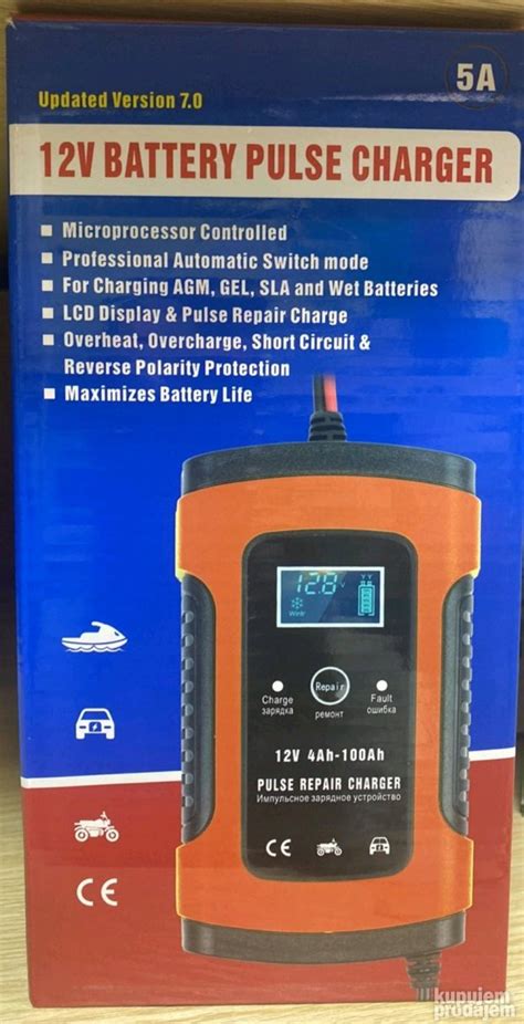 Punjac Za Automobilske Baterije 12v 5amp Punjac Punjac Iksshop
