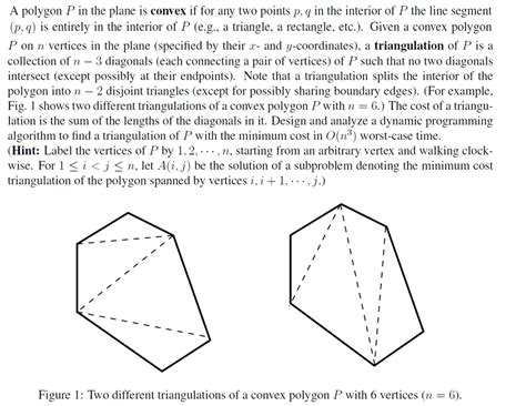 Solved A Polygon P In The Plane Is Convex If For Any Two Chegg