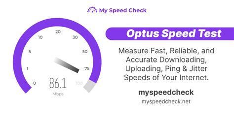 Optus Speed Test Check Nbn Adsl And 5g Optus Network Speed