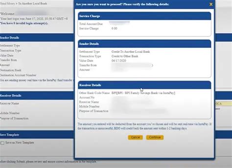 BDO TO BDO Transfer Money From BDO To BDO In