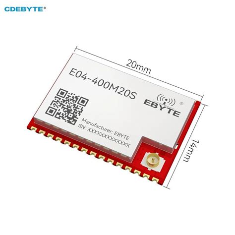 Ebyte E04 400m20s Wireless Module 433mhz Stm32wl33 Rf Transceiver Soc Low Power Consumption 3