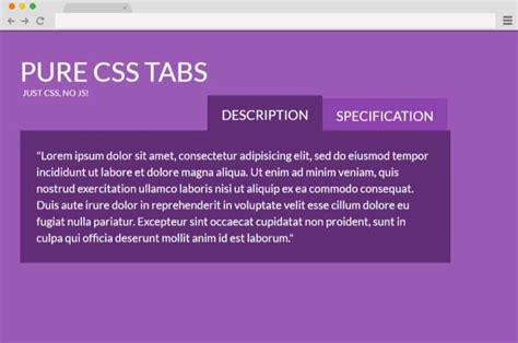Best CSS Tabs Templates UiCookies