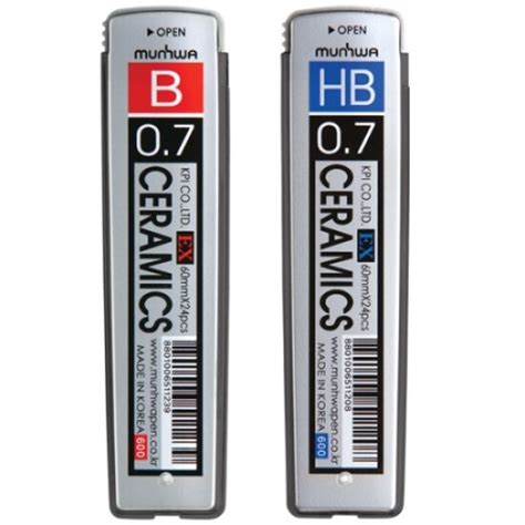 문화연필 샤프심ex B 07mm 1개 에누리 가격비교