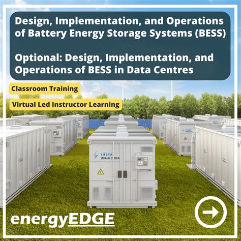 Design Implementation And Operations Of Battery Energy Storage