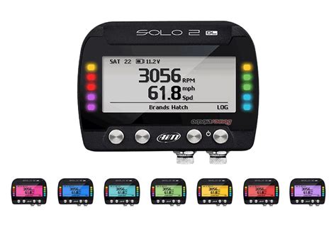 Aim Solo2dl Gps Lap Timer Multifunction For Motorsport With Cable