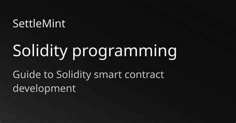 Solidity