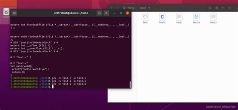 阅读、理解和学习材料linux gcc常用命令和gcc编译器背后的故事 csdn博客