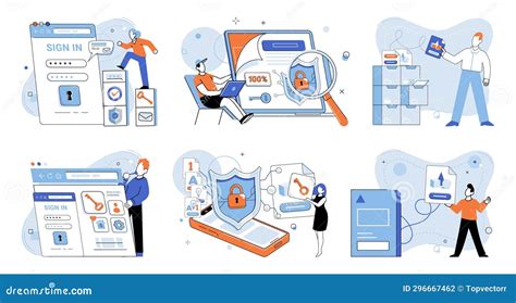 Wps Wi Fi Protected Setup Concept With Keywords People And Icons