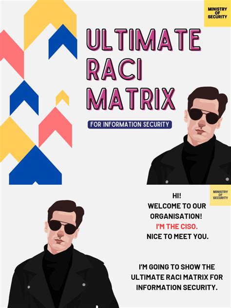 ultimate infosec raci matrix pdf security computer security