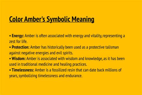 Meaning Of The Color Amber At Crystal Twyman Blog